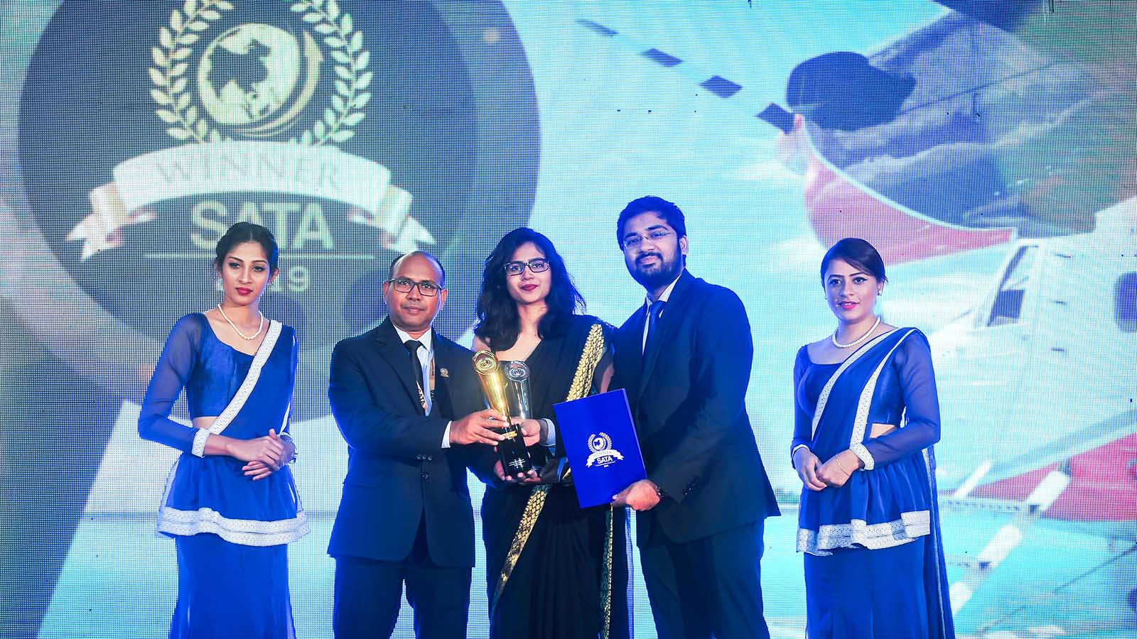 TMA has been awarded the “Leading tourist Transportation Provider (Air)"